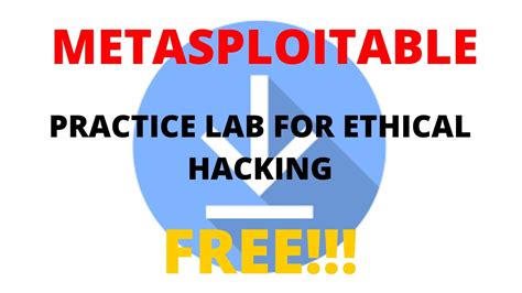 Metasploitable Ethical Hacking Practice Lab Youtube