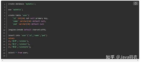 01 什么是mybatis以及搭建环境 知乎