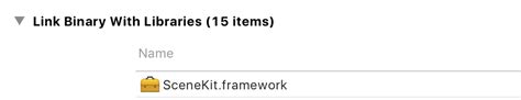 Objective C Xcode Impossible To Use C With Scenekit Stack Overflow
