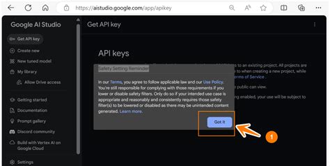 Get Google AI API Key TestingDocs