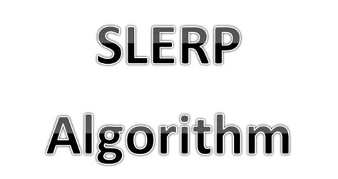 Slerp Algorithm Easy By Abhishek Kumar Pandey Medium
