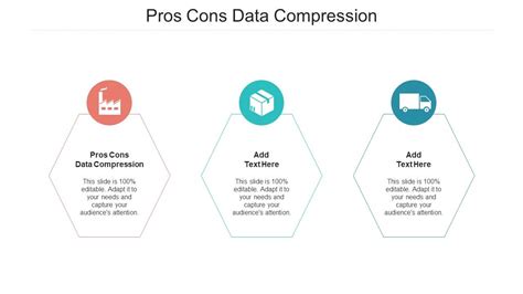 pros cons data compression ppt powerpoint presentation ideas pictures