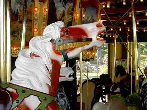 National Carousel Association Tuscora Park Carousel Spillman Engineering Outside Row Jumper