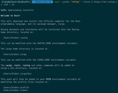 Rust 아는 척 해보기 1 설치 및 개발환경세팅 신비한 비