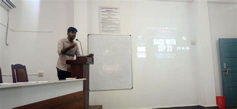 Akhil Raj On Linkedin Hackwithcep Techinnovation Futureleaders