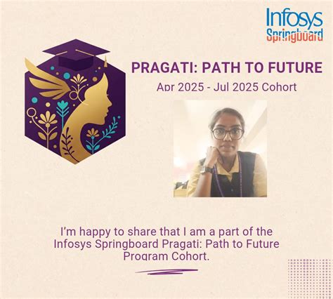 Infosysspringboard Pragatiprogram Pathtofuture Learningjourney Suma N