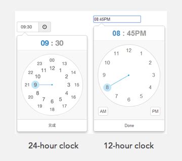 Why A Clock Widget Is Easier For Picking Time UXfever