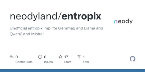 Github Neodylandentropix Unofficial Entropix Impl For Gemma2 And