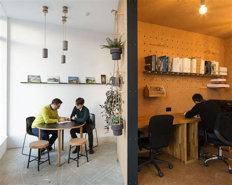 Selencky Parsons Adds Cork Lined Pod With Pegboard Walls To Its Own Office