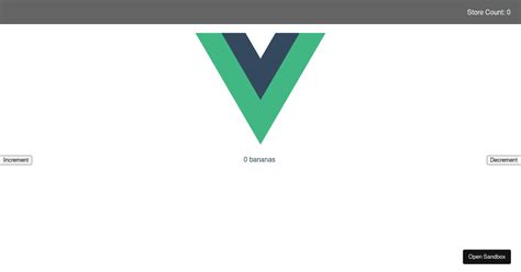 Simple Vue Store Codesandbox