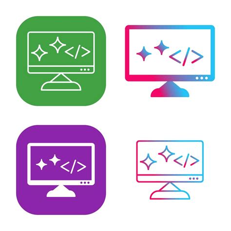 Unique Clean Code Vector Icon 33089581 Vector Art At Vecteezy