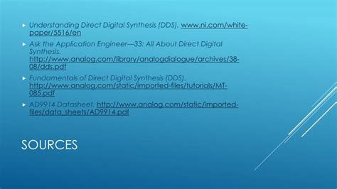 Ppt Basics Of Direct Digital Synthesis Powerpoint Presentation Free Download Id 2393008
