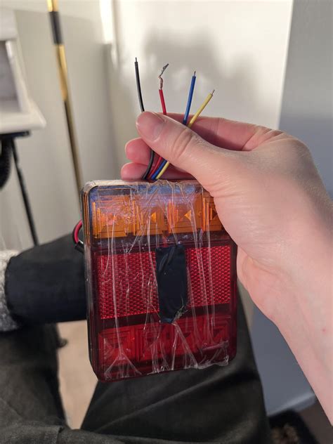 Trying To Wire These Trailer Lights Could Anyone Tell Me Which Wire
