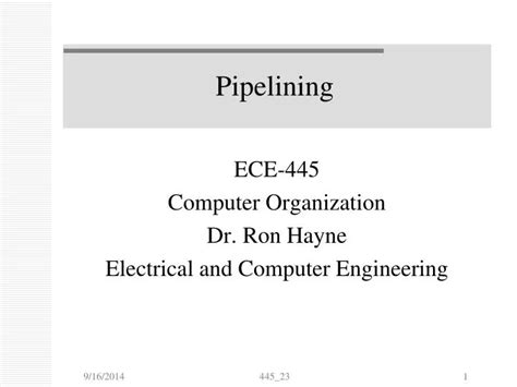 Ppt Pipelining Powerpoint Presentation Free Download Id4453649
