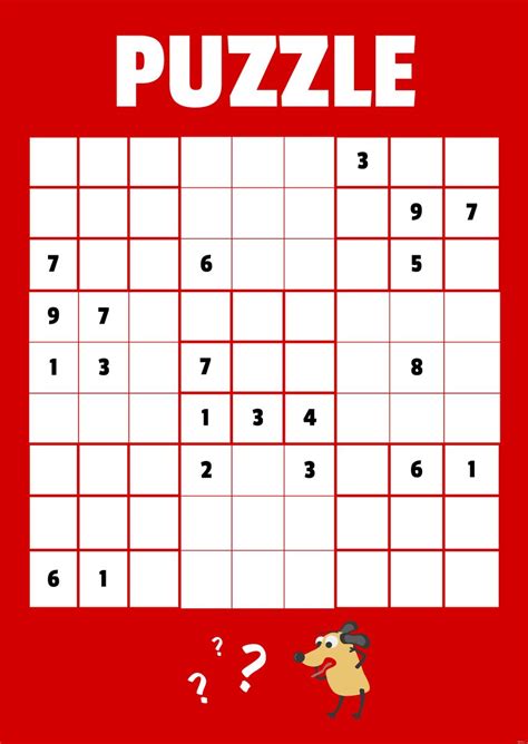Free Sudoku Templates To Edit Online