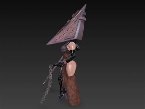 👧 Piramid Head Girl・ Stl File For 3d Printing・cults