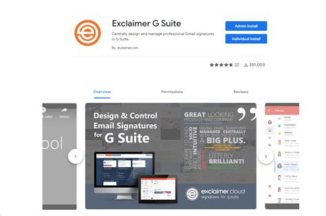 Install Exclaimer Cloud Signatures For Google Workspace Exclaimer Cloud Knowledge Base