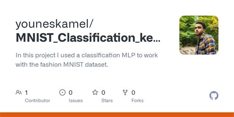 mnist classification keras mnist classification with keras ipynb at master · youneskamel mnist