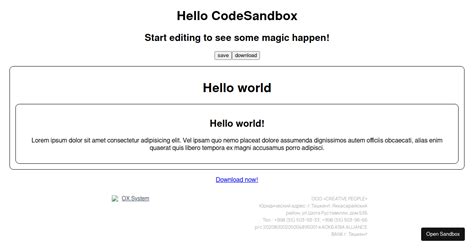Modify Jsx Element Codesandbox