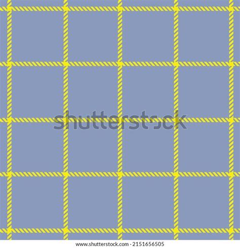 Seamless Rectangular Grid Pattern Using Yellow Stock Vector Royalty