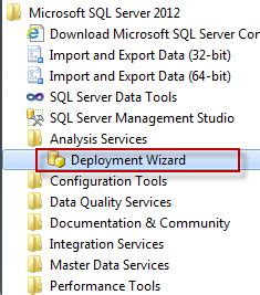 Uma S Blog Build Deploy And Process Of SSAS Cube