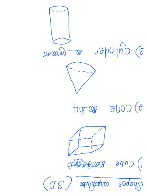 Shapes Notes Pdf
