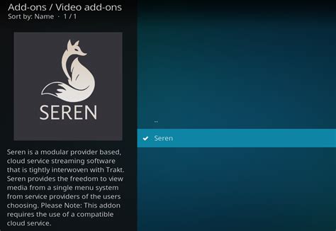 Seren Kodi Addon Ultimate Guide To Install Setup