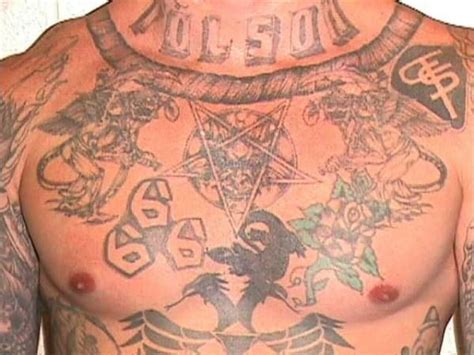 White Gang Tattoos Police Magazine