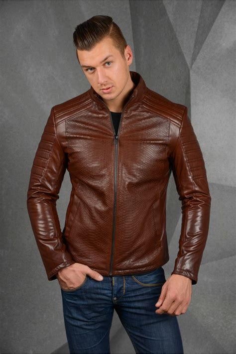 Стоимость Мужской кожаной куртки Артикул D 02 K