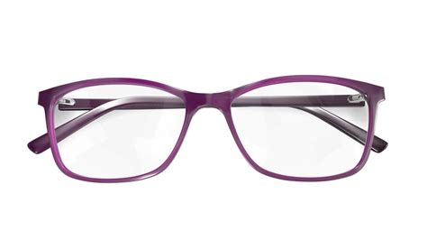 Specsavers Womens Glasses Eshe Purple Rectangle Plastic Acetate