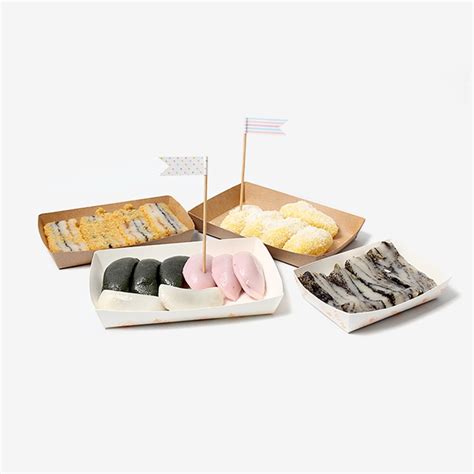 일회용종이접시 일회용종이트레이 델리트레이 Kp몰드 스탠봉투 티몬