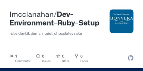 Github Lmcclanahandev Environment Ruby Setup Ruby Devkit Gems Nuget Chocolatey Rake