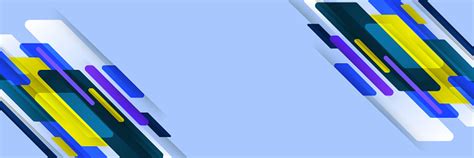 그라디언트 줄무늬 추상 블루 다채로운 복고풍 와이드 배너 디자인 배경 0명에 대한 스톡 벡터 아트 및 기타 이미지 0명 3차원 형태 개념 Istock