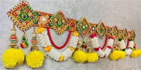 Red Velvet Decorative Door Hanging Toran For Decoration Size 8 At