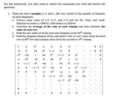 Solved MATLAB Problem For This Homework You Only Need To Chegg