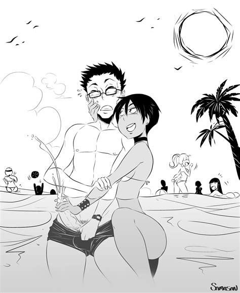 Underwater Handjob Cumshot By Samasan Hentai Foundry