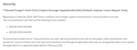 Tls Cipher Suite Used In Business Technology Platf Sap Community