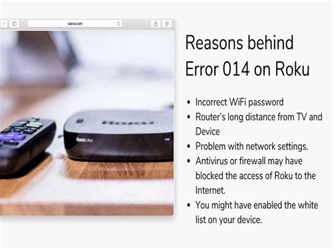 Solution For Roku Error Code