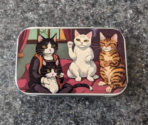 Catnip Opium Den Tin One Third Oz Premium All Natural Organic Catnip In Tin Etsy