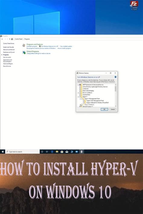 How To Install Hyper V On Windows 10