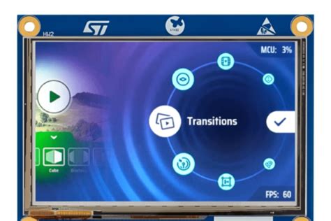 ST Moves Graphics Accelerator Into Microcontrollers