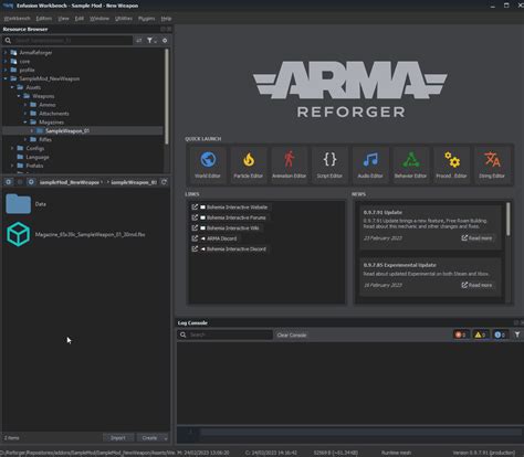 Arma Reforger Weapon Creation Asset Preparation Bohemia Interactive Community