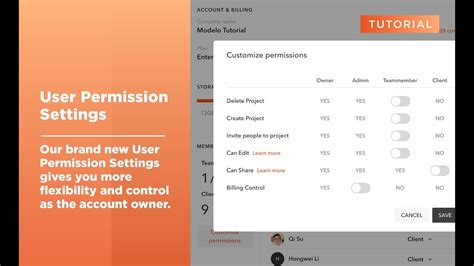modelo 3d tutorial user permission settings youtube