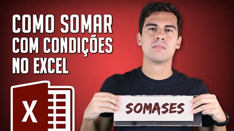 Função SOMASES no Excel Como Somar com Condições Exemplos Práticos YouTube