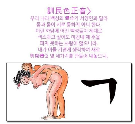 SEX로 풀어보는 訓民色正音 유머 움짤 이슈 에펨코리아