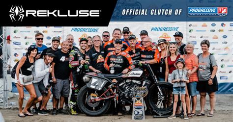 Rekluse Named The Official Clutch Of Progresive American Flat Track