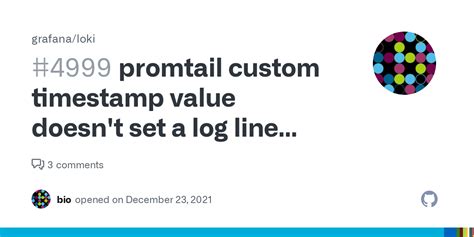 promtail custom timestamp value doesn t set a log line timestamp
