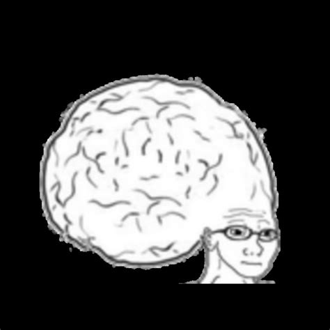 Create Meme Brain On A String A Giant Brain Wojak Brain Pictures