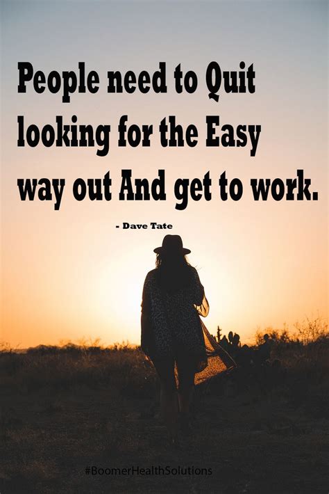 Easy Way Quotes