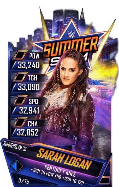 Valhalla Sarah Logan Wwe Supercard Roster